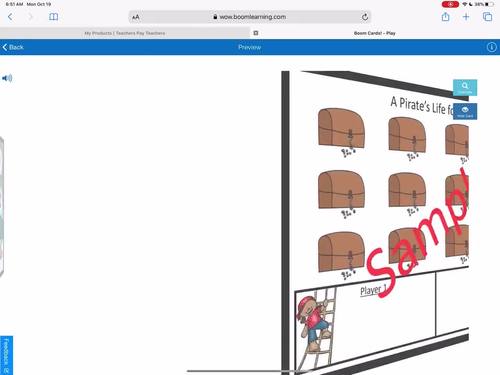 Articulation BOOM Card Deck: A Pirate's Life for Me Final /n/ | TPT