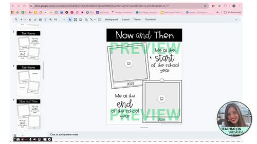 Now and Then Student Pictures | FIRST & LAST day of school | End of ...