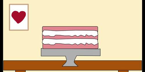 Create a Cake Stop Motion Animation Project Google Slides | Valentine's ...