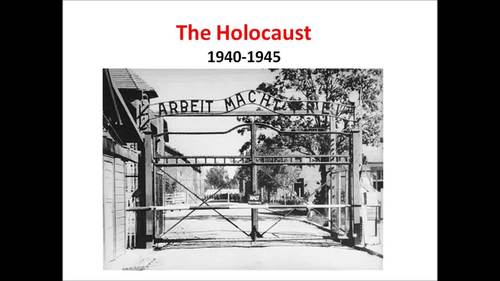 The Holocaust - PowerPoint and Guided Notes Sheet | TpT