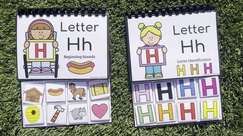 Letter H Alphabet Adapted Books | Matching and Errorless Learning
