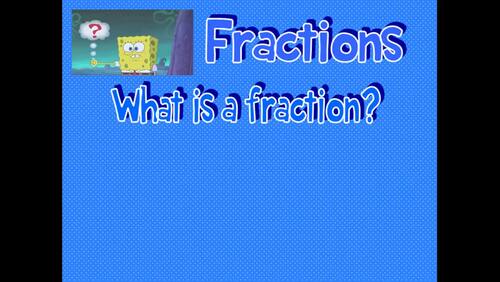 What is a Fraction? PPT with Audio Narration Grades 2-4 Common Core