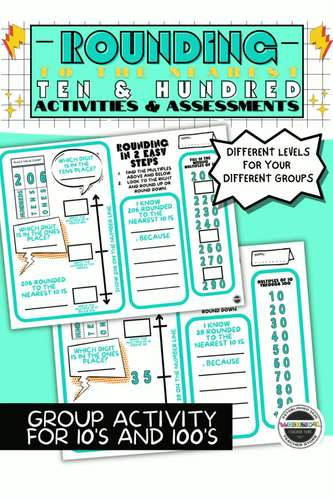 Rounding to the Nearest Ten and Hundred Interactive Activities ...