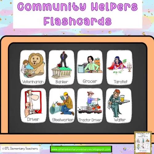 Community Helpers Games, Activities, and Vocabulary Practice for ESL ...