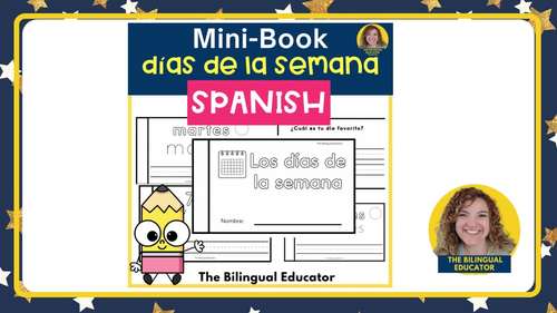The Days of the Week Mini-Book in Spanish | Los Dias de la Semana