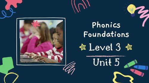 Phonics Foundations Level 3 Unit 5 Digital Word Work - Schwa Sound