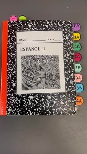 Spanish 1|Realidades |Auténtico 1| CH 1A| Vocabulary|Interactive Notebook
