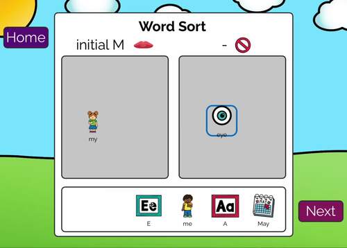 Initial Consonant Deletion Minimal Pairs M sentence Boom Card tongue ...