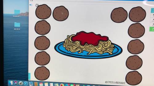 Spaghetti Dinner Boom Cards Speech Therapy Articulation Distance Learning