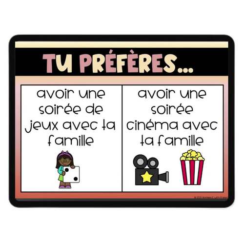 Tu préfères... L'automne | French Fall Would You Rather? | TPT