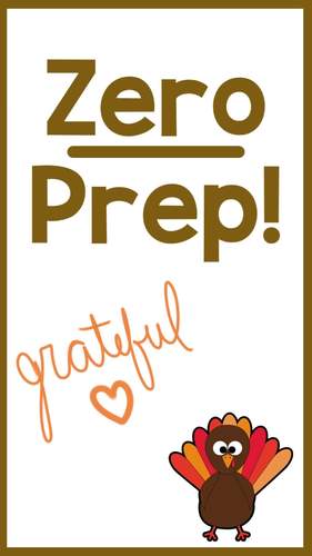 Thanksgiving Reading Comprehension & ELA Activities Bundle by Lit with Lyns