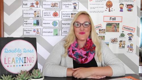 The Season of FALL Research Unit with PowerPoint for K-1 and special ...