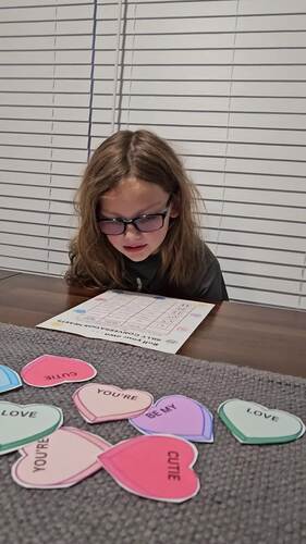 Conversation Heart Dice Game - Roll & Create Your Unique Message, Class ...