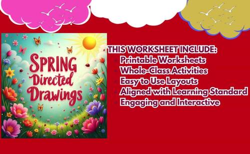 Spring Directed Drawings And Creative Activities 2nd,3rd,4th,5th,6th ...