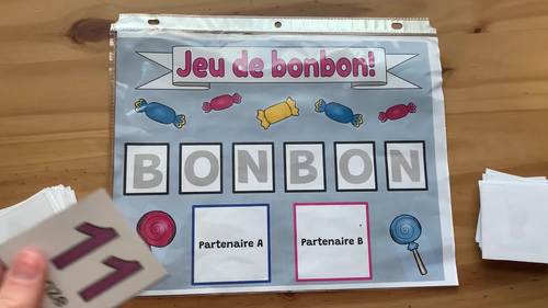 French Immersion Phonics Game - Jeu de Bonbon by No Fuss French | TPT