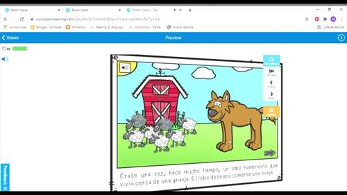Fábulas Boom Cards | Lobo con piel de oveja | Fables in Spanish by Ms ...