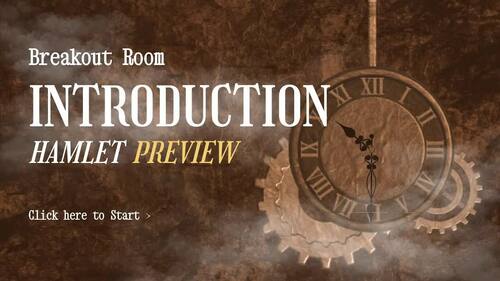 Introduction to Shakespeare's Hamlet Breakout - Engaging Digital Escape ...