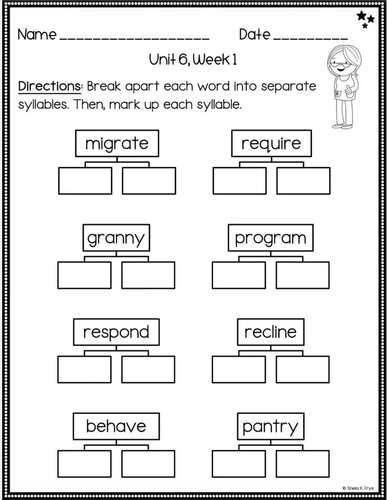 Level 3 | UNIT 6 | Differentiated Word Work | Fun Phonics Activities | SOR