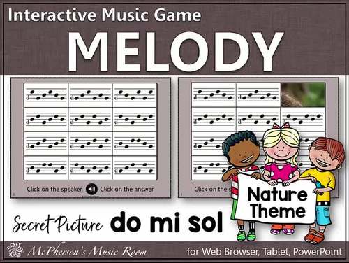 Solfege Do Mi Sol Interactive Melody Game | Reveal the Secret Picture ...