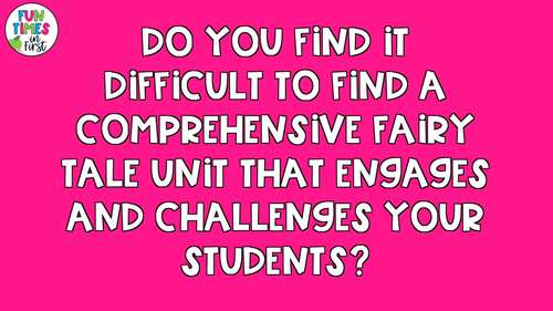 Fairy Tale Activities | Printable and Digital for Google™ Slides