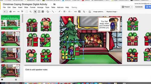 Christmas Coping Strategies Digital Activity by Bright Futures Counseling