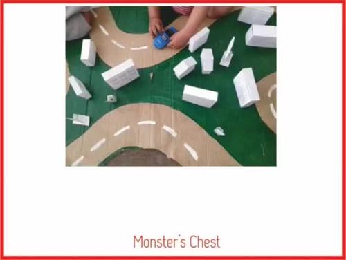 Build a city Printables Black and White and Color by Monster's Chest