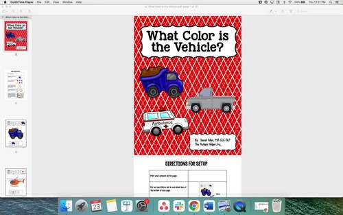 Vehicles Adapted Book Series by The Autism Helper | TPT