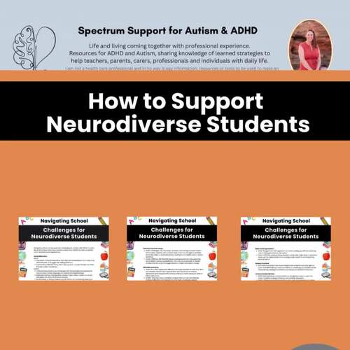 Classroom Teacher Resource Pack to Support Autistic Learners and Kid ...