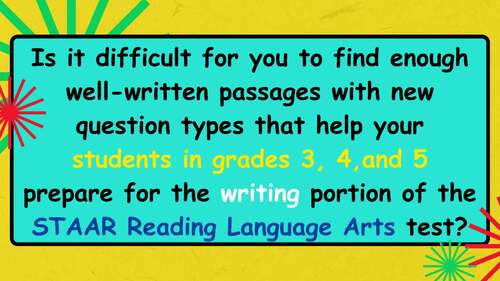Writing Warm-ups – STAAR–Gr. 3 – Revising & Editing w/New STAAR Writing ...
