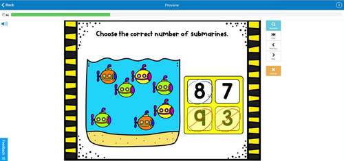 Boom Cards Counting Numbers to 10 by Nastaran | TPT