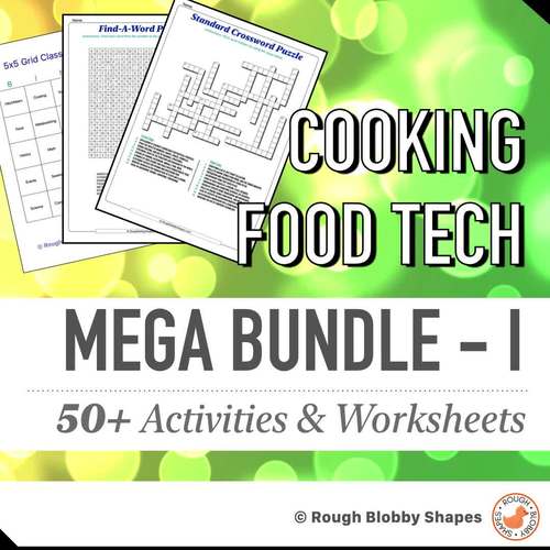 Cooking Food Technology - MEGA BUNDLE I (Growing) by Rough Blobby Shapes