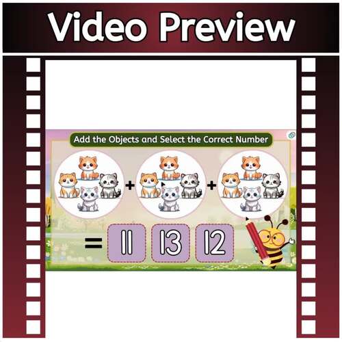 Repeated Addition: Adding Single Digit Number Three Times Digital Resources