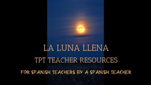 Senderos 3: Lección 2: vocabulario Growing Bundle!! by La Luna Llena