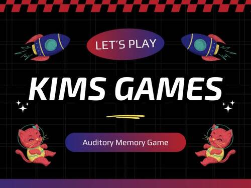 KIMs Game Auditory Observation for Scouts and Girl Guides by teachersaideco