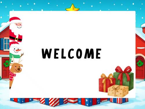 Christmas in America Holidays Around the World PowerPoint for K-5th Grade