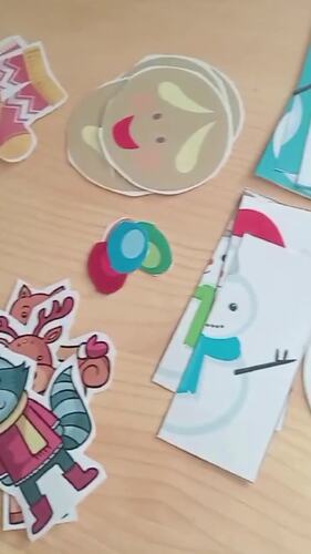 Winter Busy Book Winter File Folder Games Winter Adapted Books ...