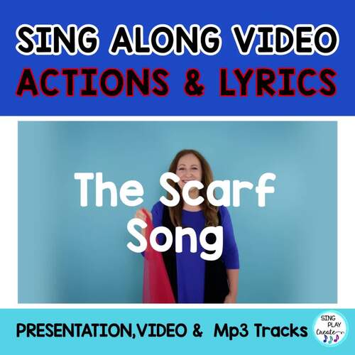 Preschool, K-1 Movement Songs Activity Bundle: Parachute, Bean Bag ...