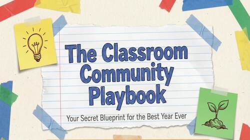 Classroom Community Playbook | SEL Behavior System & Activities Bundle ...