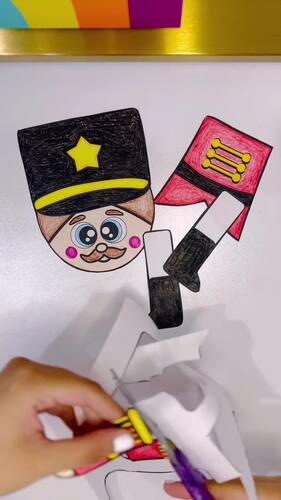 Nutcracker Craft Christmas Activities Winter Bulletin Board Craft