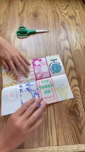 ESL/ELL Back to School, First Day of School All About Me Zine Project ...