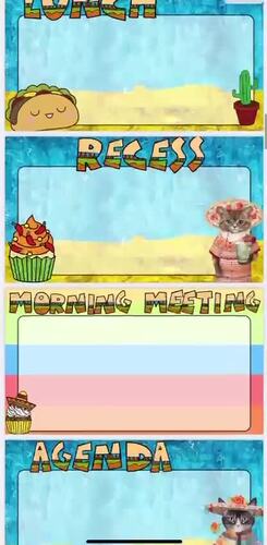 Hispanic Heritage Month Editable Google Slides-Agenda- Morning Meeting