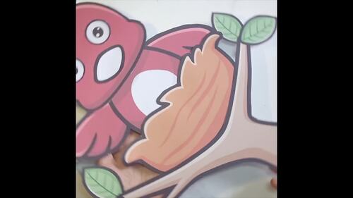 Bird Craft - Zoo Animal Craft - Zoo Animal Activities - Jungle Animal Craft