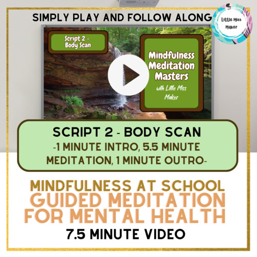 Guided Mindfulness Meditation Video 2 - Mental Health, Wellbeing, Calming