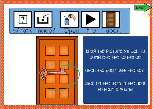 AAC Core Words: Open It BOOM Cards by Speech Packtivities | TPT