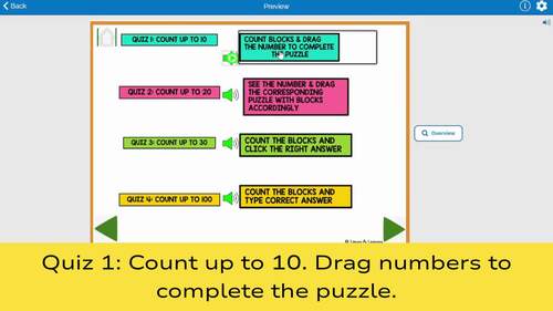 Counting to 100 Digital Boom Cards Number Matching Puzzle ...