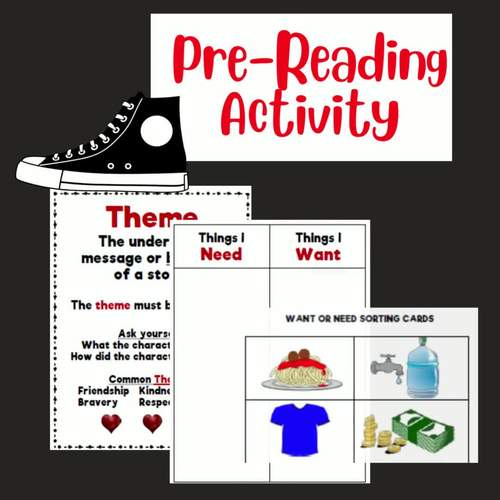 Teaching Theme and More with Those Shoes by There's No Crying In Teaching