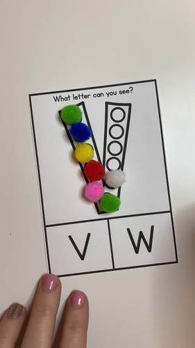 Letter Recognition | Fine Motor Task Box by Teaching Autism | TpT