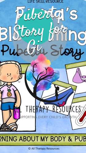 GIRL PUBERTY STORY - Changes in Body and Puberty Education for Girls