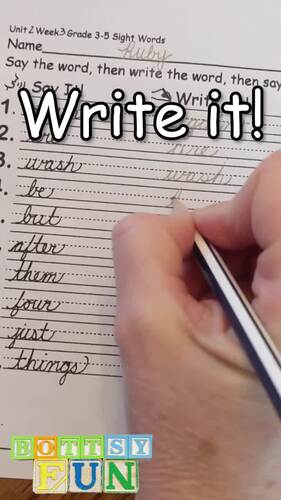 Cursive Handwriting Reading Spelling Phonics Practice SUPERBUNDLE by ...