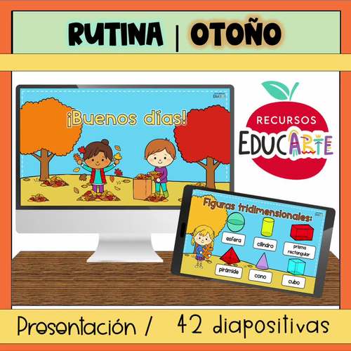 Rutina diaria - Otoño - Presentación by Recursos EducArte | TPT